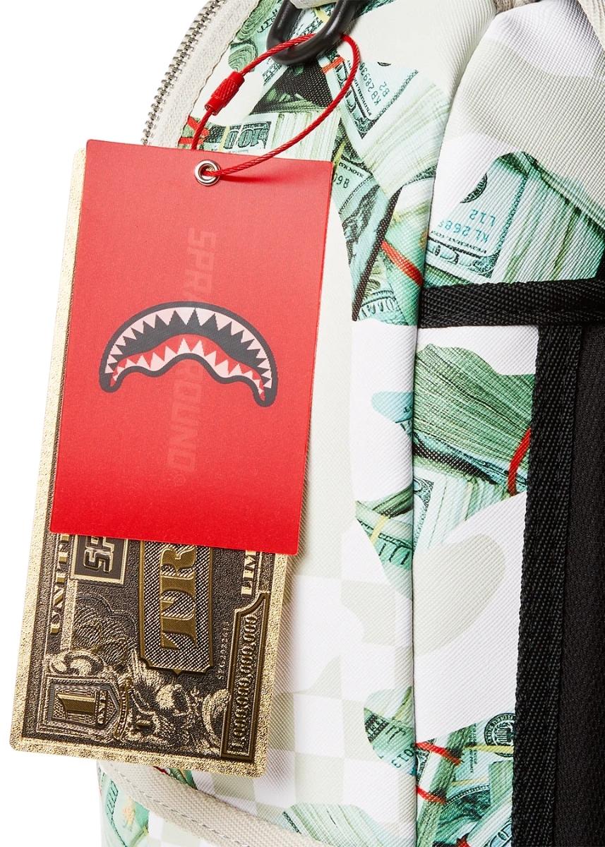 Sprayground® Powder Money Backpack B4385 – White – Tollwear.gr